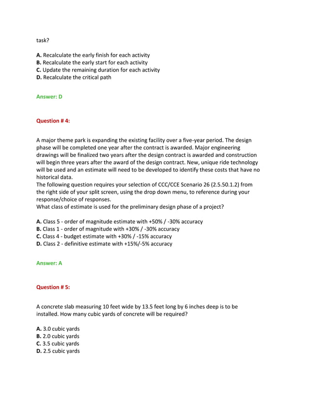 Ccp Practice Test | PDF