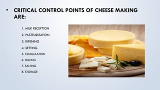 CCP IN CHEESE MAKING 🧀.pptx. . | PPTX