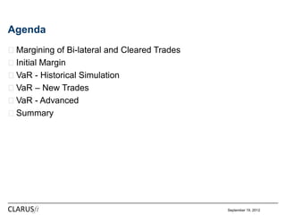 CCP Initial Margin for Interest Rate Swaps | PPT