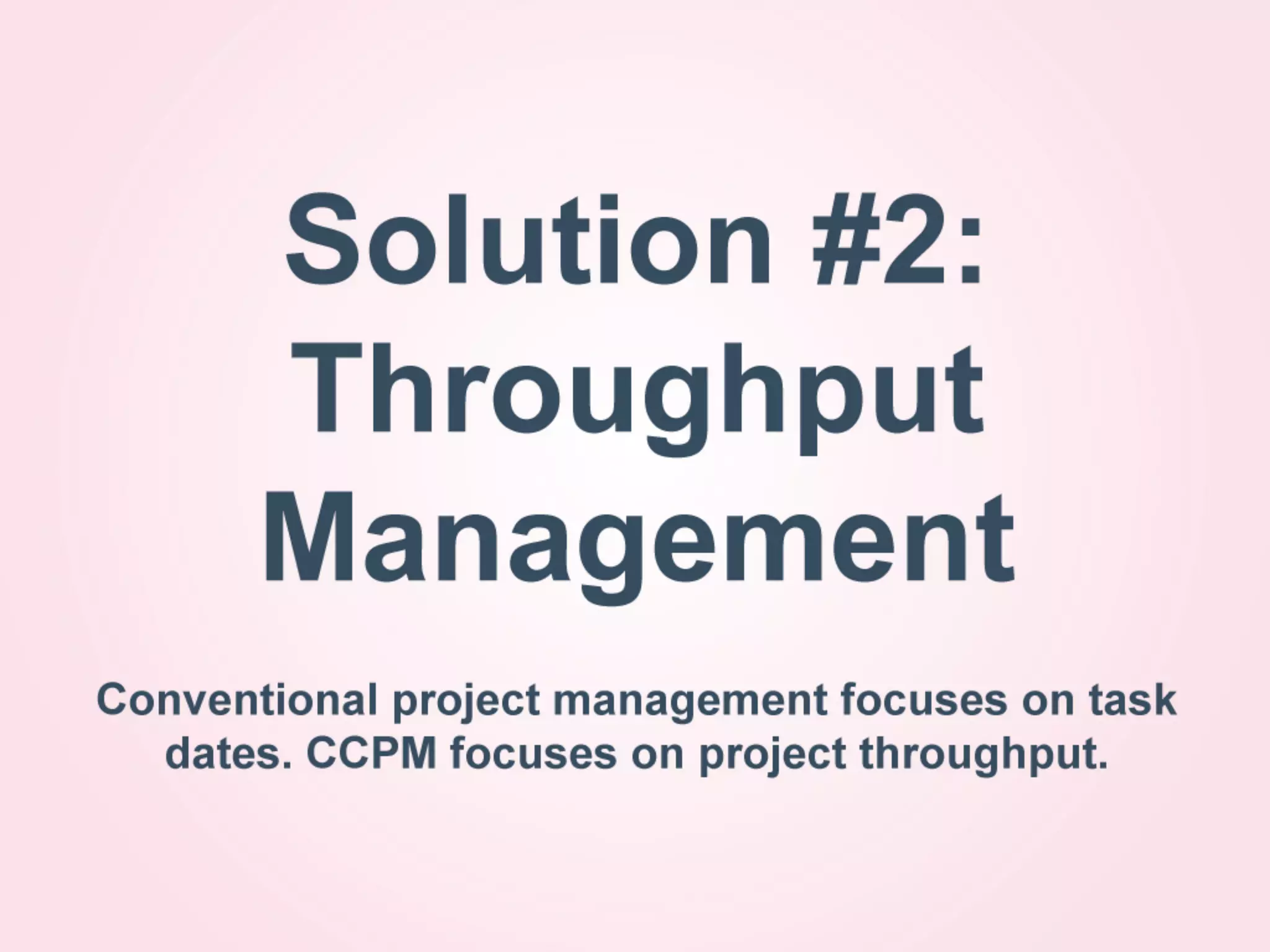 A visual guide to Critical Chain Project Management (CCPM) Part 2: CCPM ...