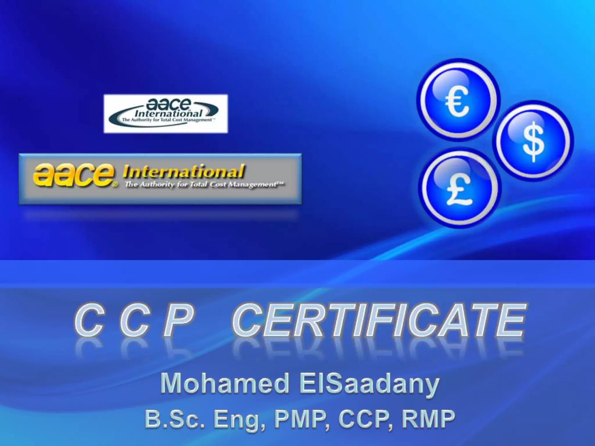 A lecture on CCP Certificate | PPTX