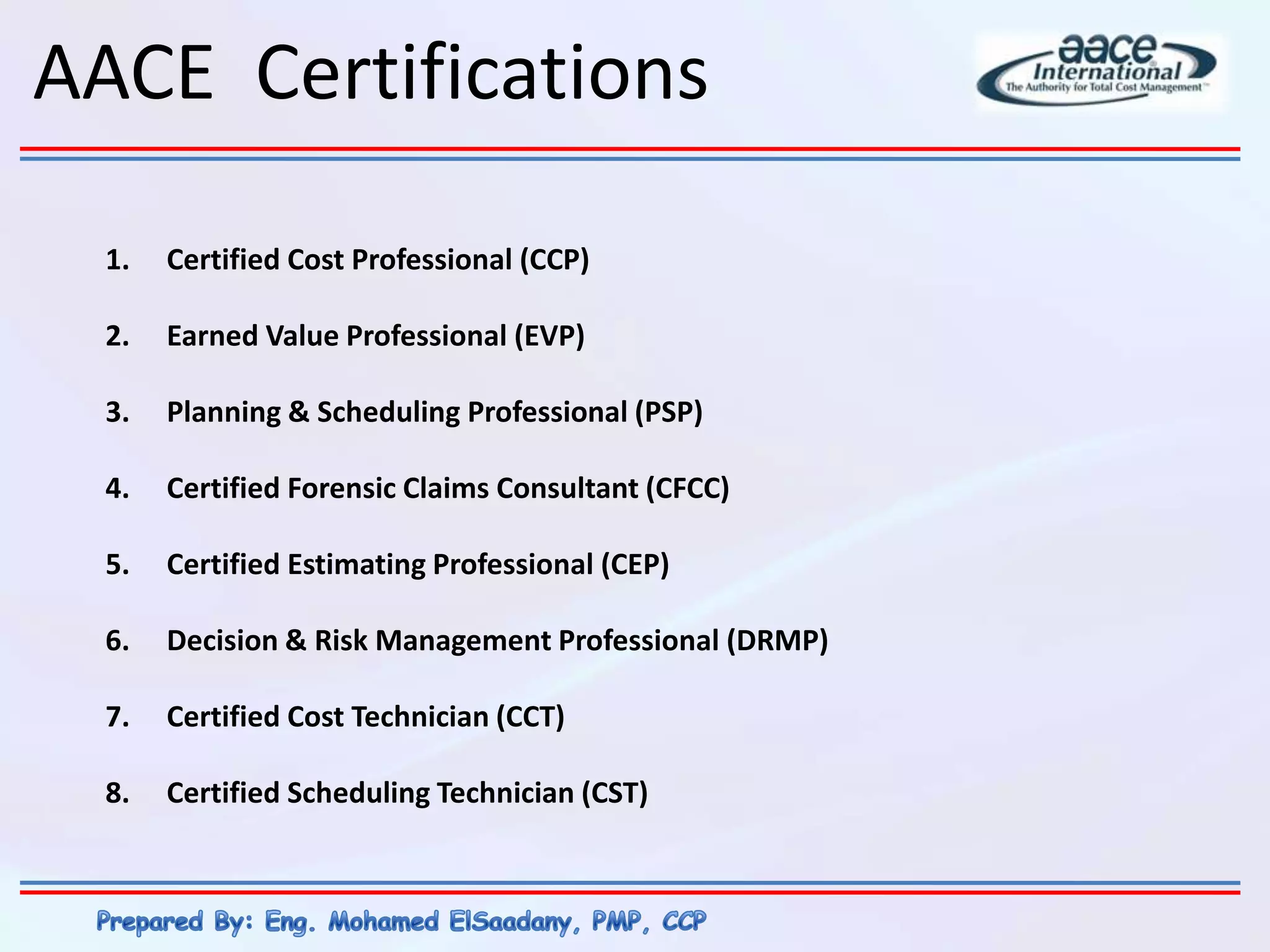 A lecture on CCP Certificate | PPTX