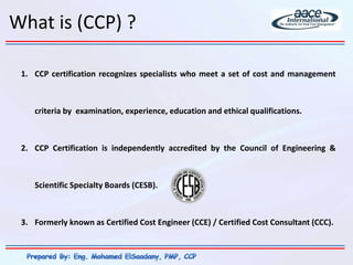 A lecture on CCP Certificate | PPTX
