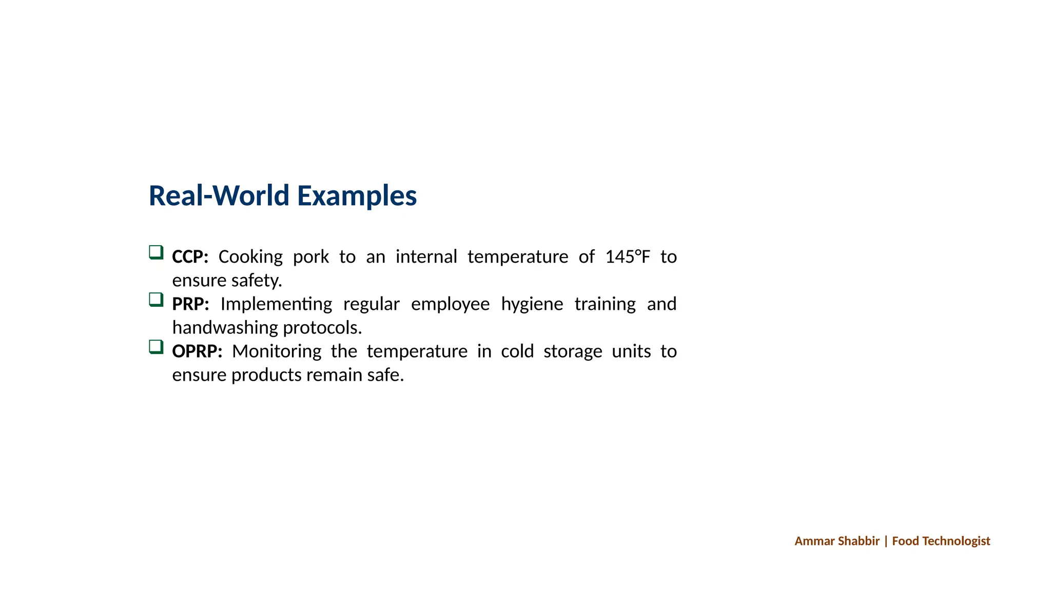 CCP, PRP, OPRP ppt that explain about it | PPTX