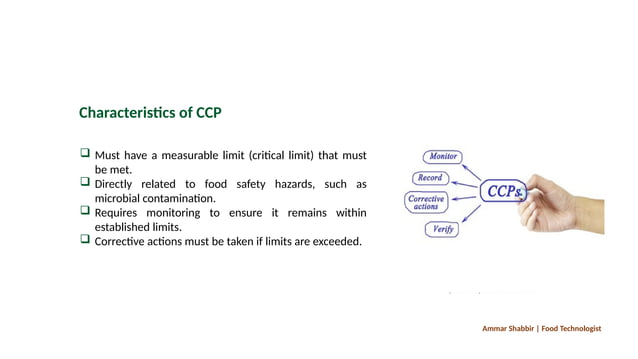 CCP, PRP, OPRP ppt that explain about it | PPTX