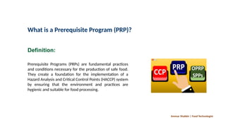 CCP, PRP, OPRP ppt that explain about it | PPTX