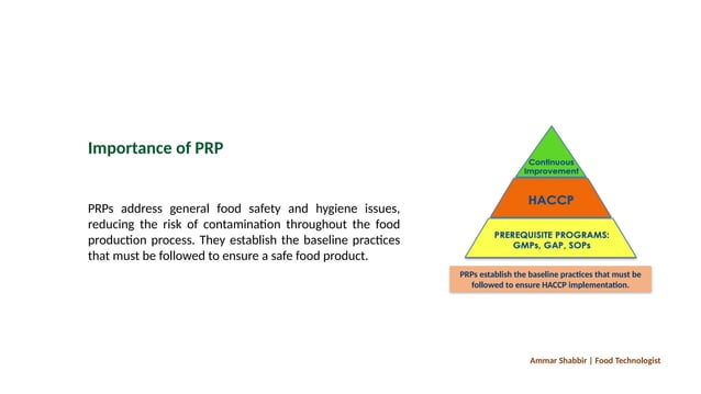 CCP, PRP, OPRP ppt that explain about it | PPTX