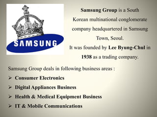 Corporate Citizenship: A Case Study Of Samsung | PPTX
