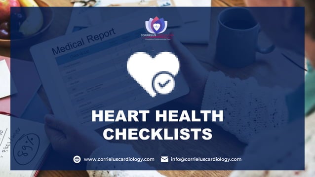Heart Health Checklists | PPT