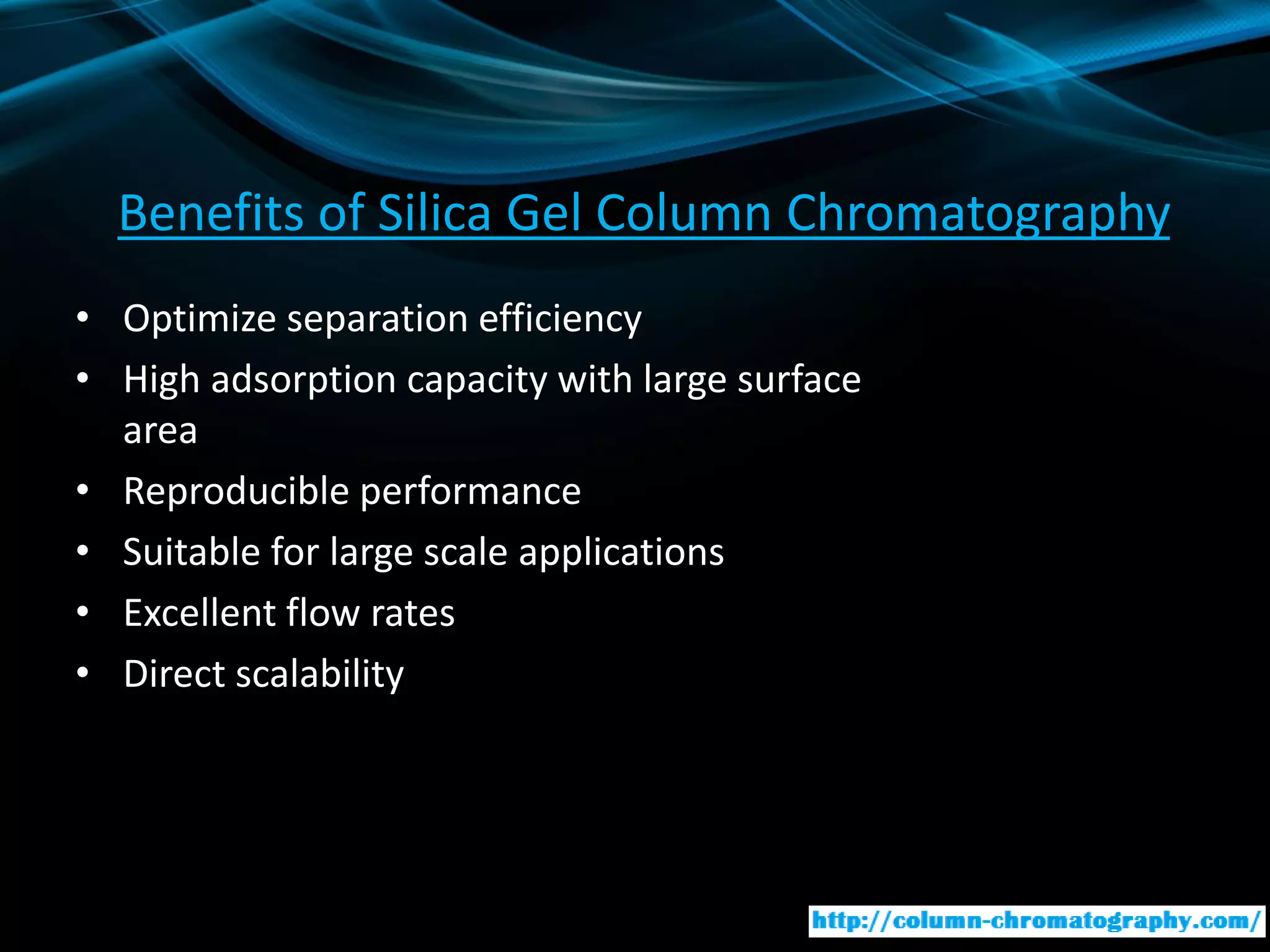 silica gel for column chromatography mesh size | PDF