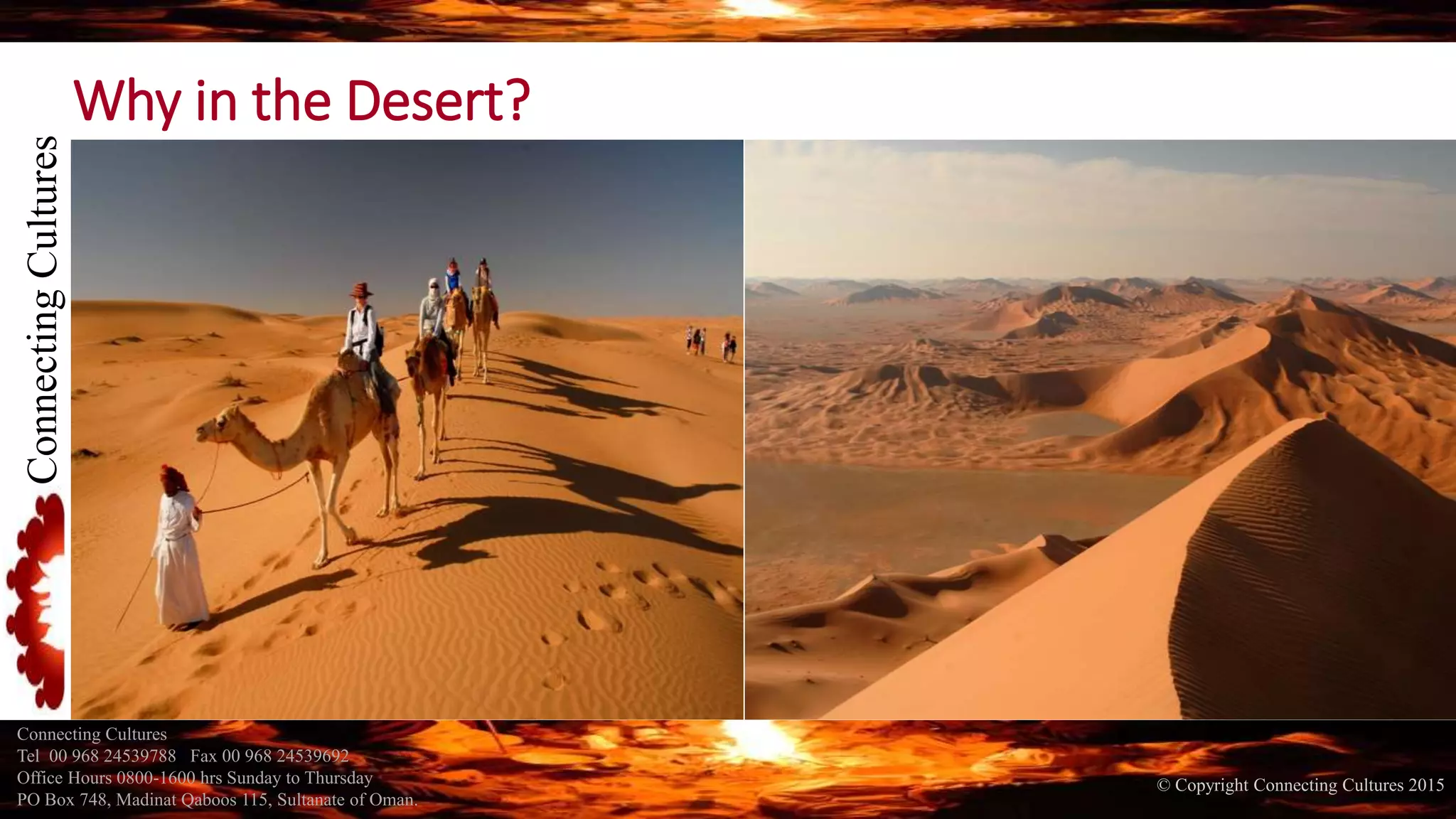 Connecting Cultures Pre-journey Presentation | PPT