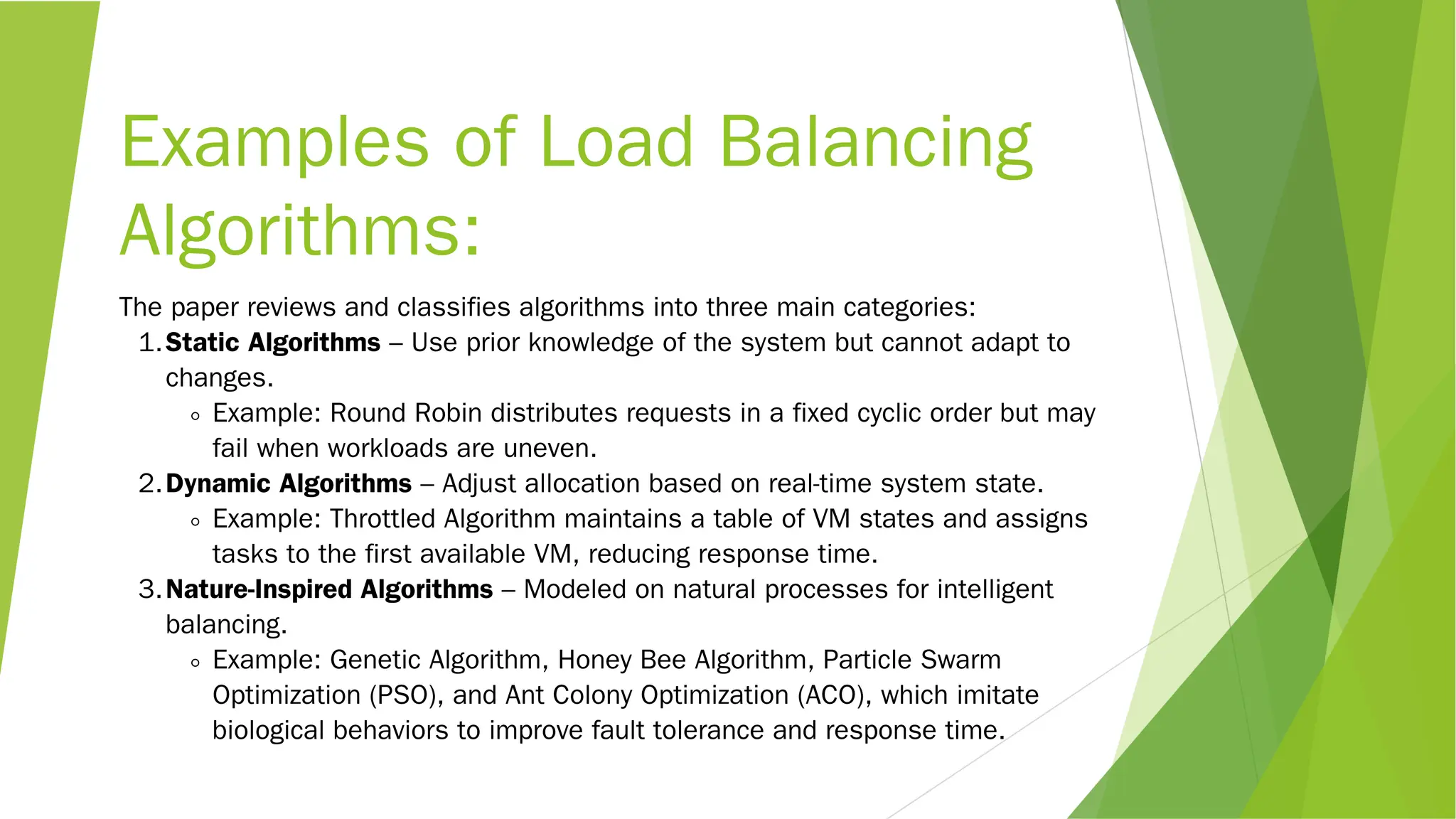 cloud computing and load balancing presentation | PDF