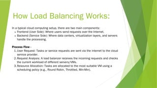 cloud computing and load balancing presentation | PDF