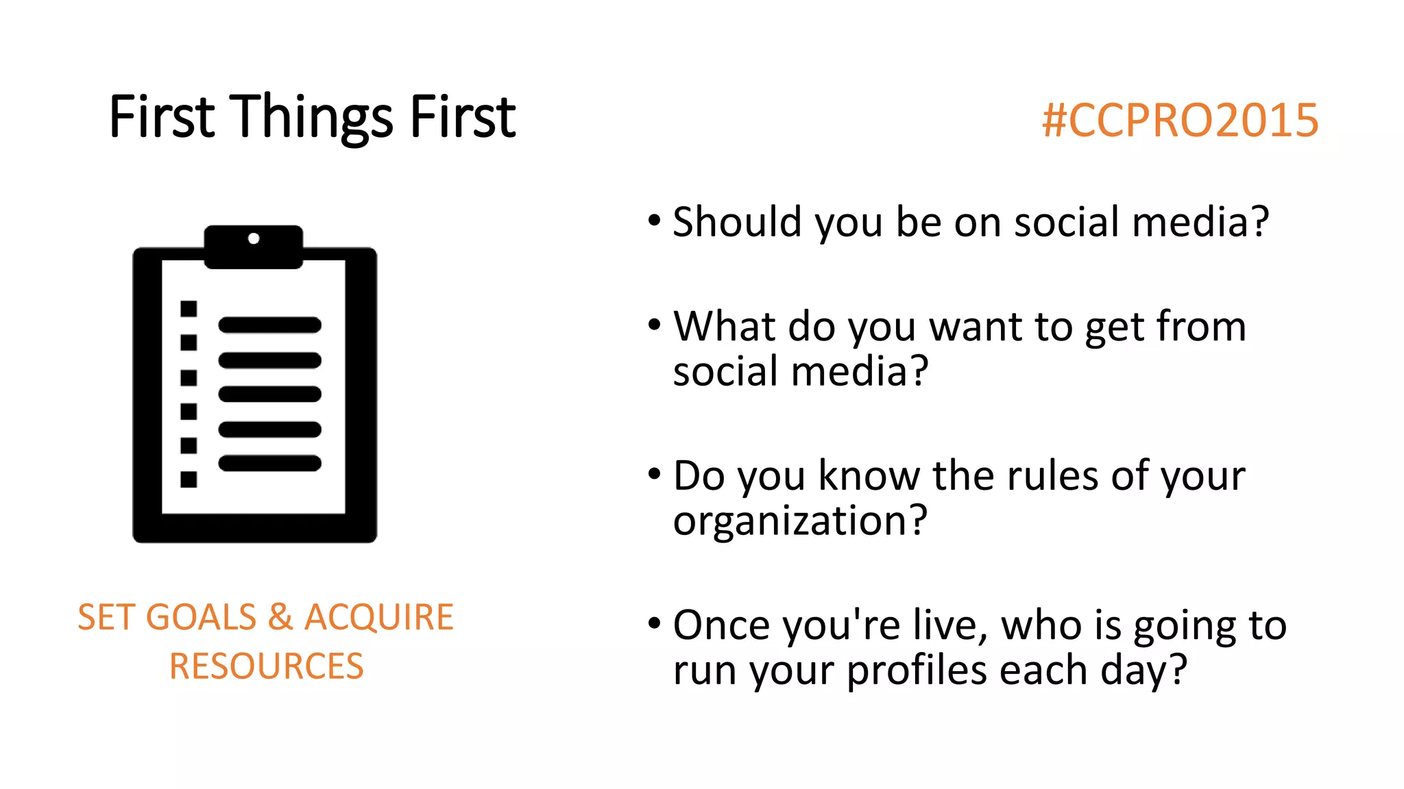 CCPRO | Stepping Up Your Social Media Game | I Can Afford College | PPT