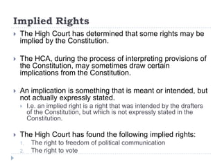 Constitutional Protection of Rights | PPTX