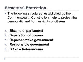 Constitutional Protection of Rights | PPTX