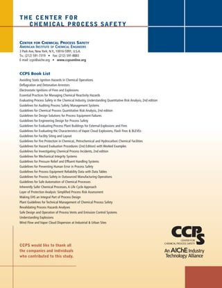 The Business Case for Process Safety | PDF