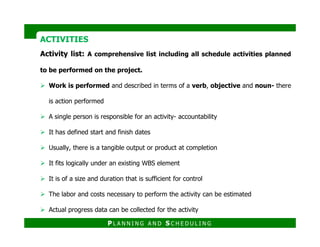 CCP_SEC3_Planning and Scheduling | PPT