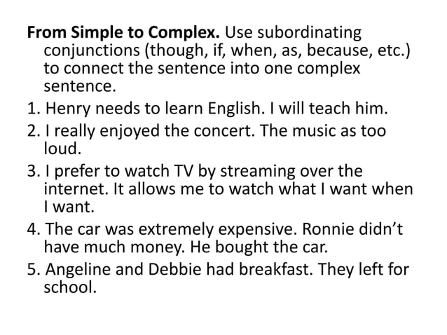 Complex and Compound-Complex Sentences in Communication Breakdown | PPTX