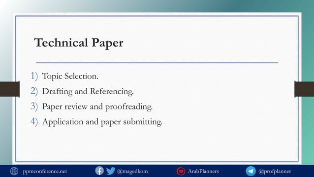 CCP Technical Paper and Application | PPT