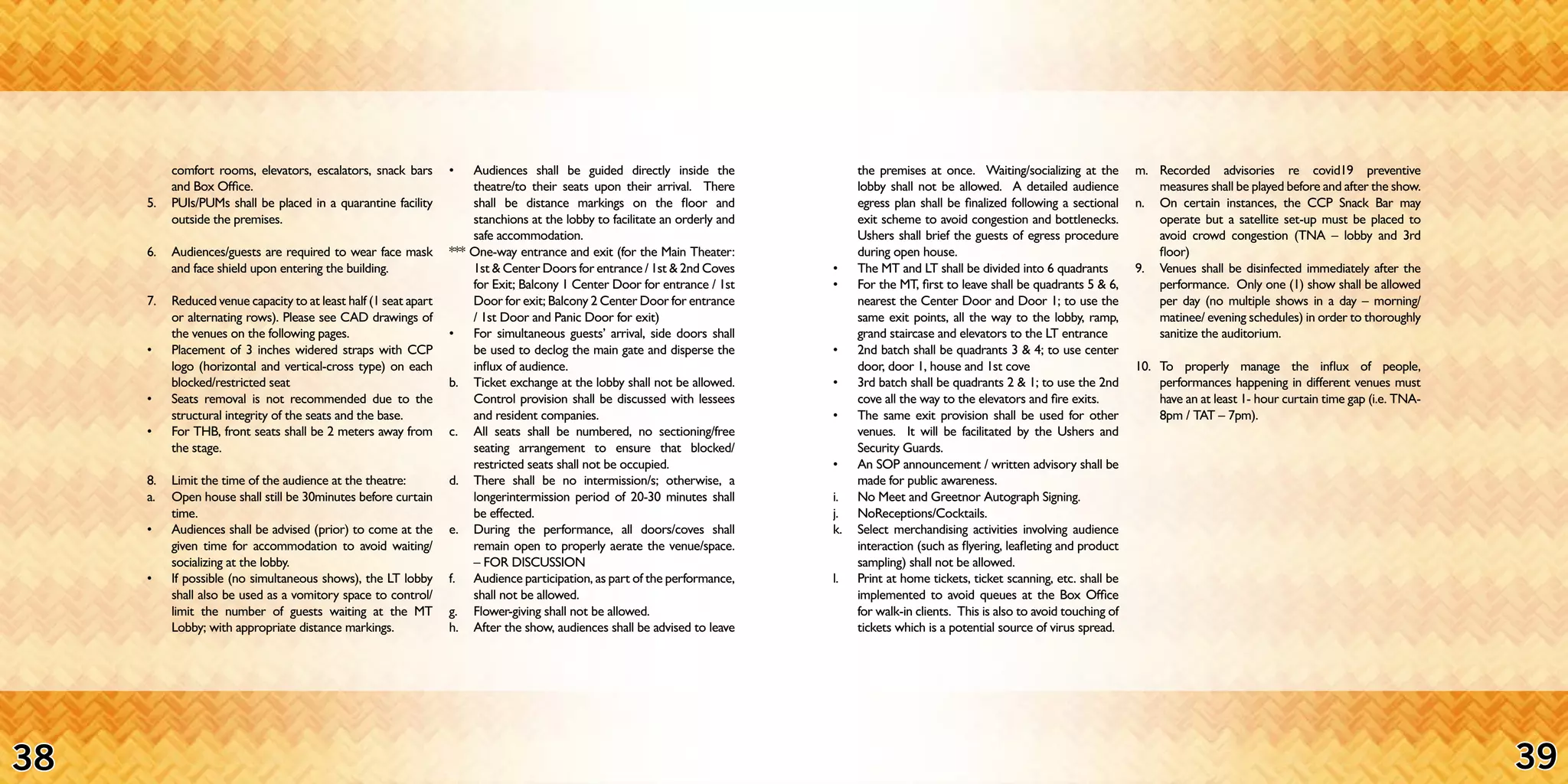 CCP Venues and other Services | PDF