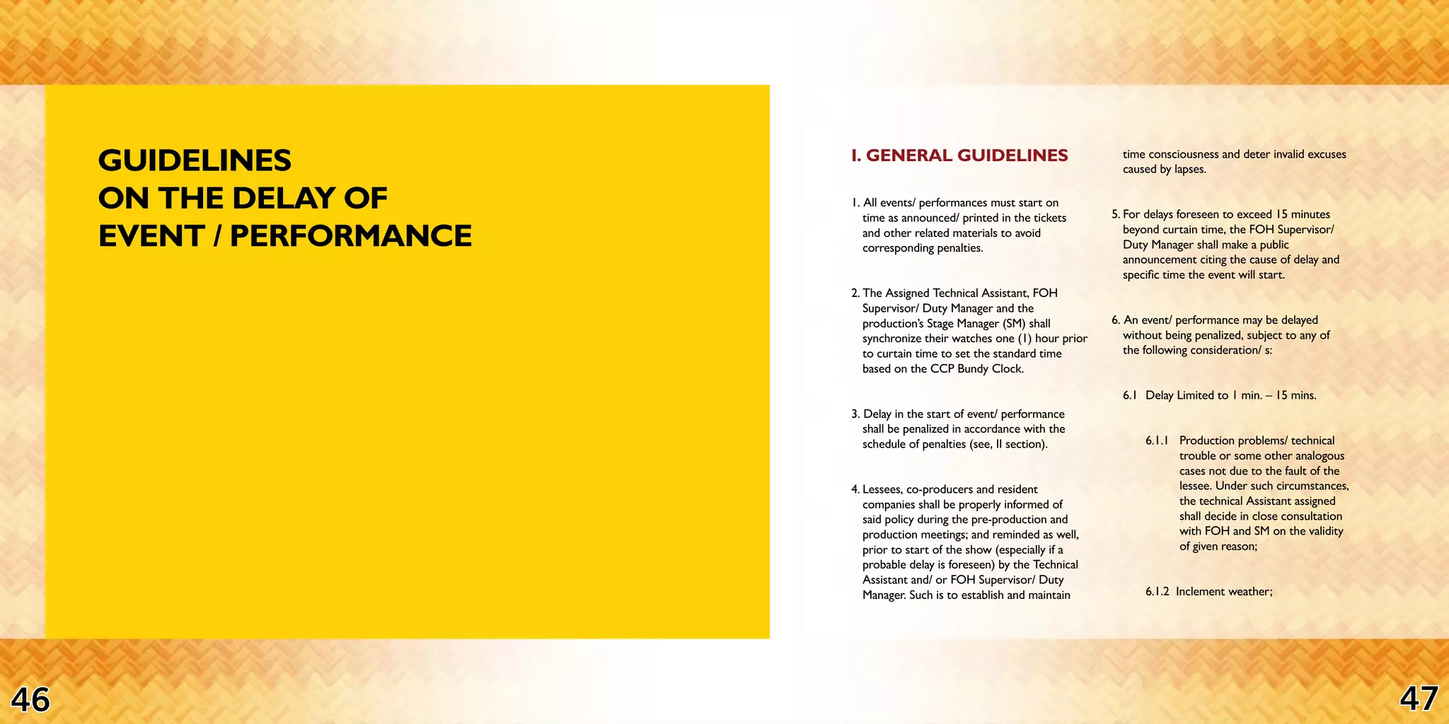 CCP Venues and other Services | PDF