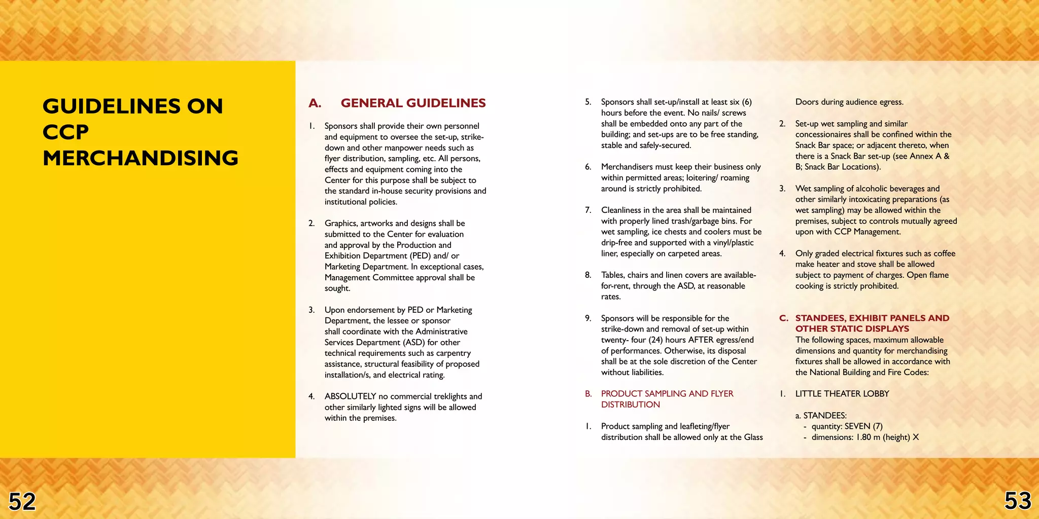 CCP Venues and other Services | PDF