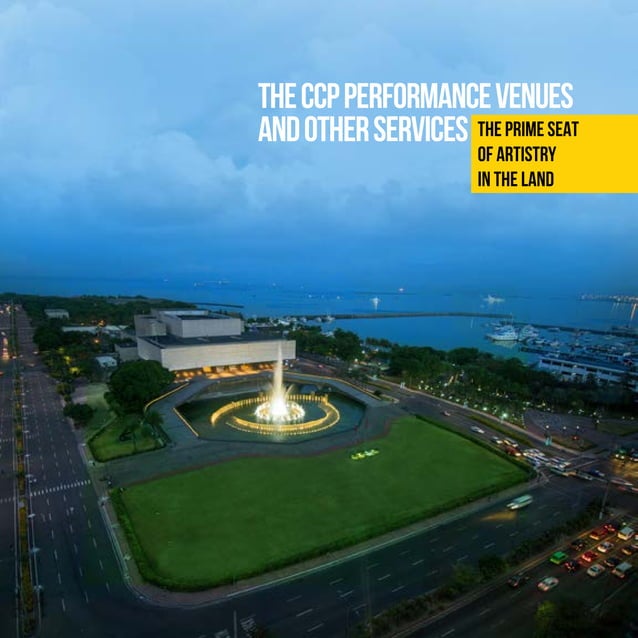 CCP Venues and other Services | PDF | Theater Venues | Attractions