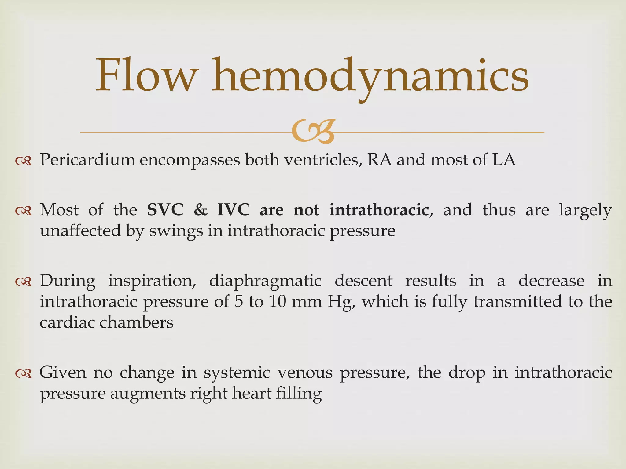 Hemodyanmic features of Constrictive pericarditis and Restrictive ...