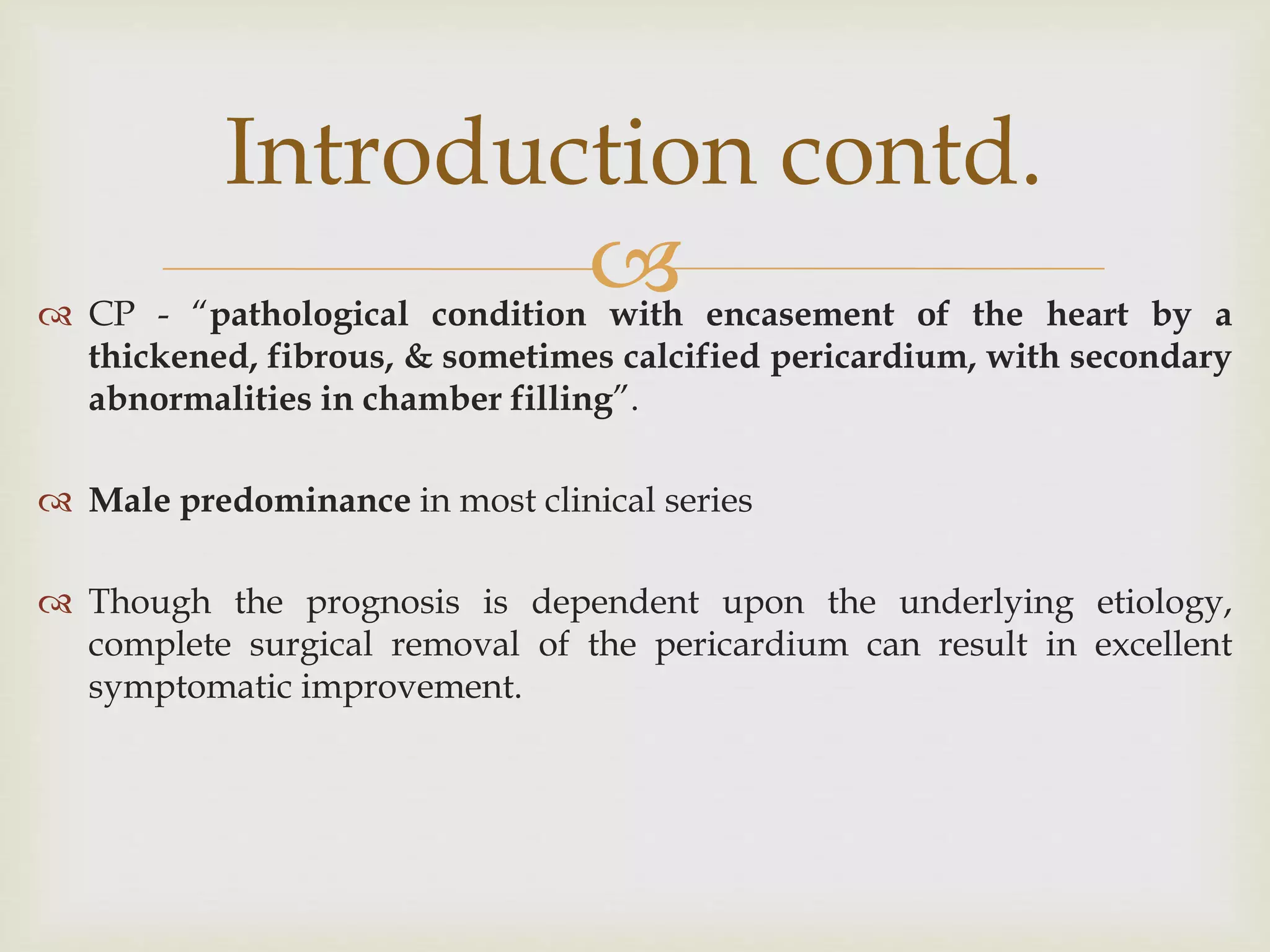 Hemodyanmic features of Constrictive pericarditis and Restrictive ...