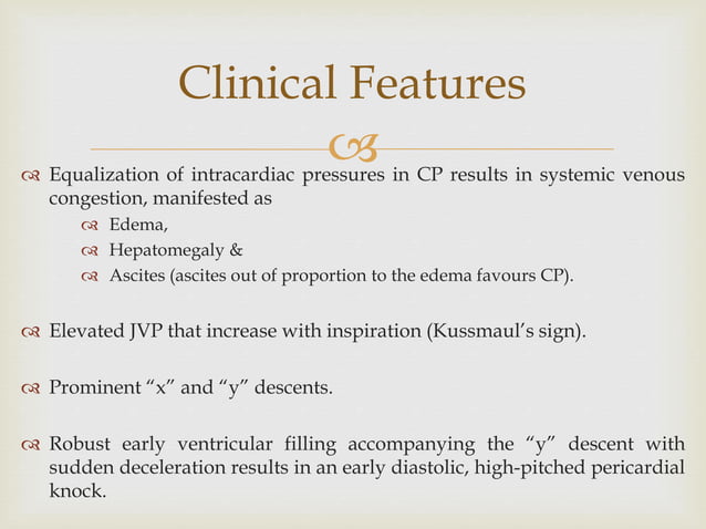 Hemodyanmic features of Constrictive pericarditis and Restrictive ...