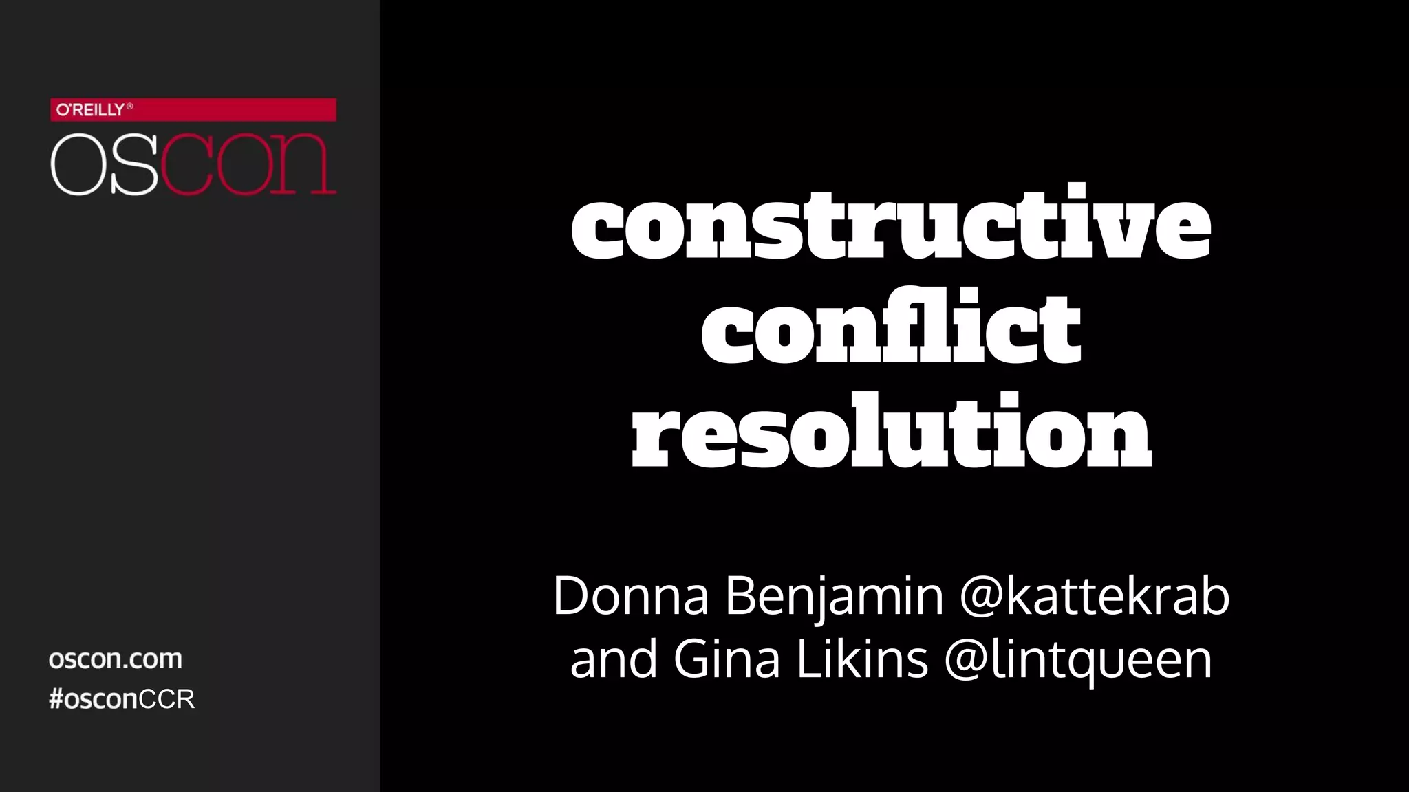Constructive Conflict Resolution | PDF
