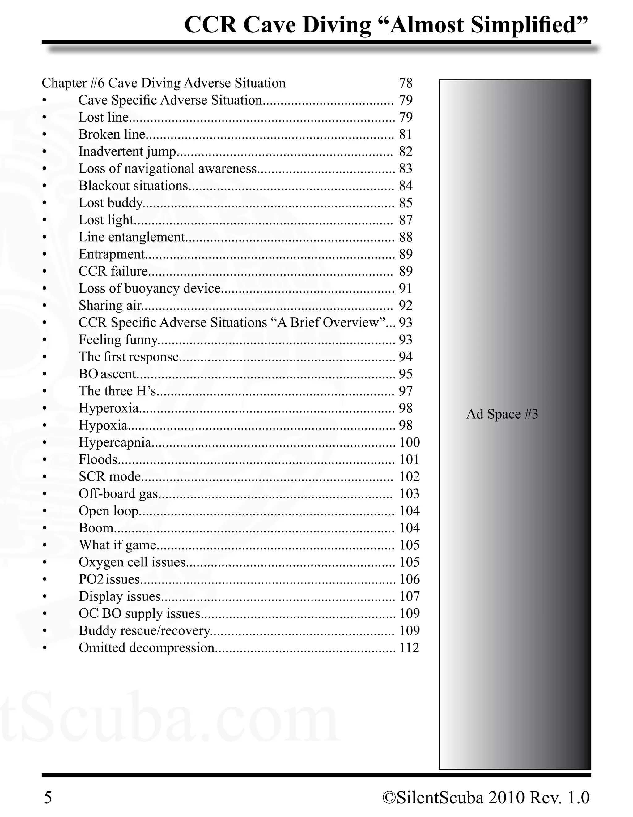 CCR Cave Diving | PDF