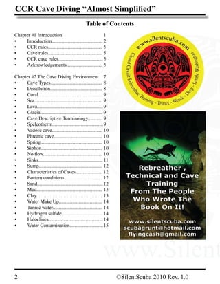 CCR Cave Diving | PDF