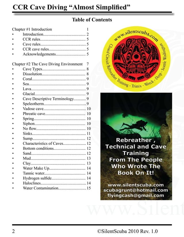 CCR Cave Diving | PDF