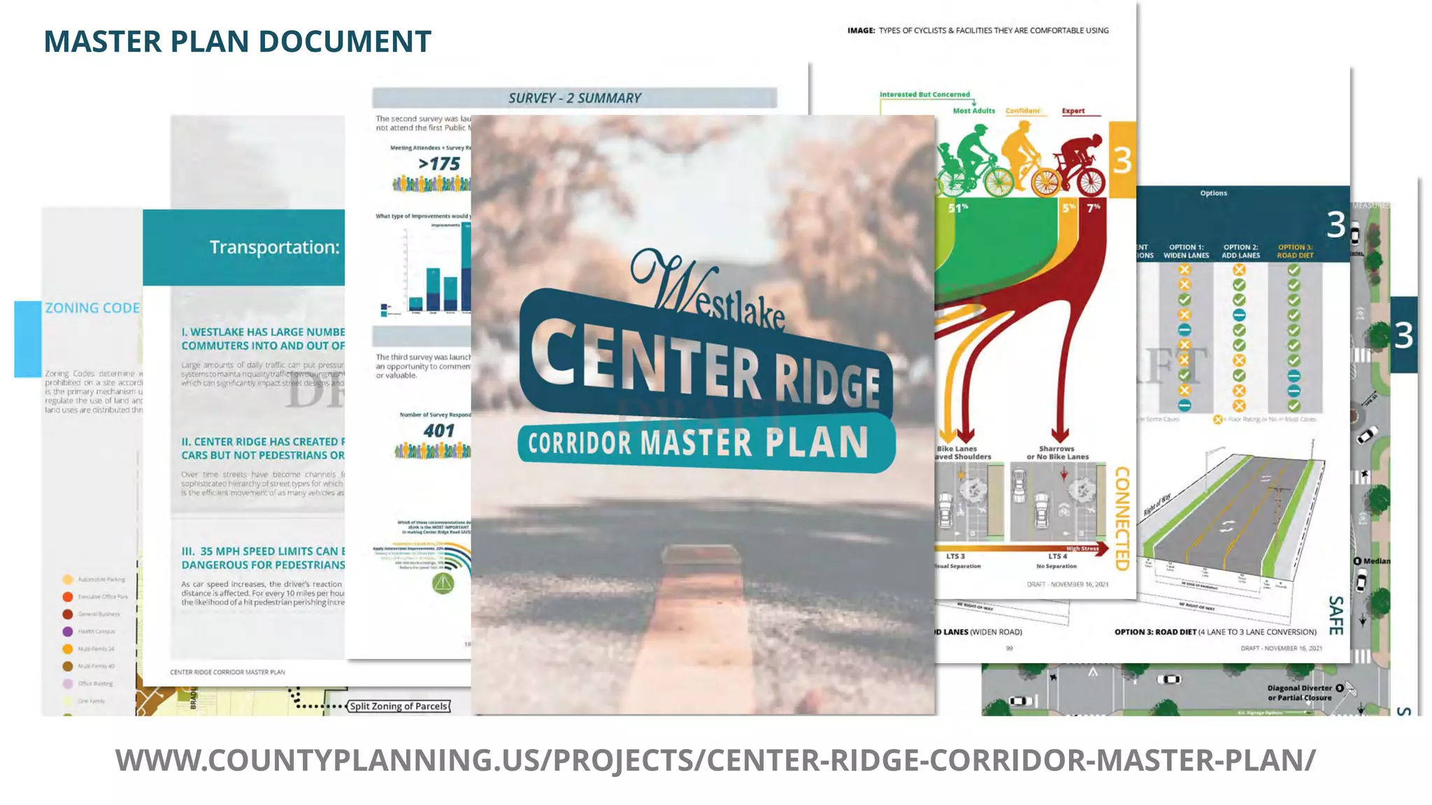 Center Ridge Corridor Master Plan presentation | PDF