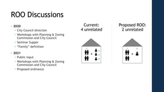Restricted Occupancy Overlay (ROO) Ordinance | PPTX