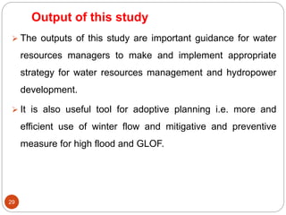 snow runoff model | PPTX