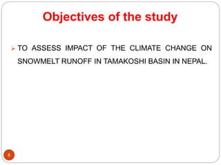 snow runoff model | PPTX