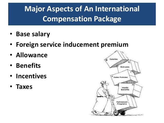 Major Aspects of An International Compensation Package