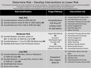Suicide Prevention Workflow Primary Care | PDF
