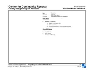 Ccr Program Additions & Modifications 3.9.09