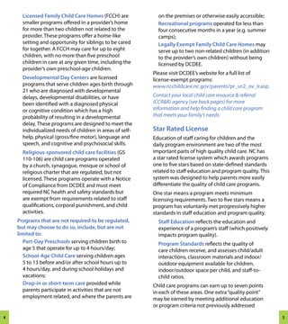 NC DCDEE child care information | PDF
