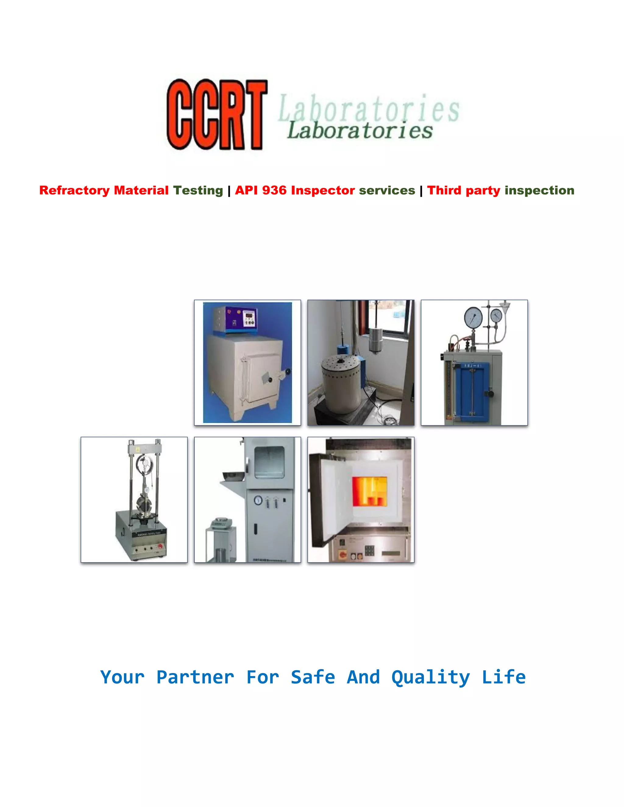 Ccrt laboratories profile | PDF