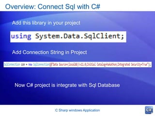 C# Crystal Reports | PPT