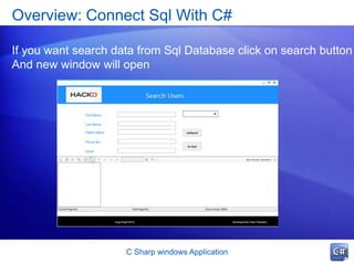 C# Crystal Reports | PPT