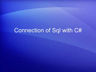 C# Crystal Reports | PPT