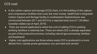 Carbon capture and storage | PPTX