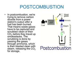 Carbon capture and carbon towers and storage | PPTX