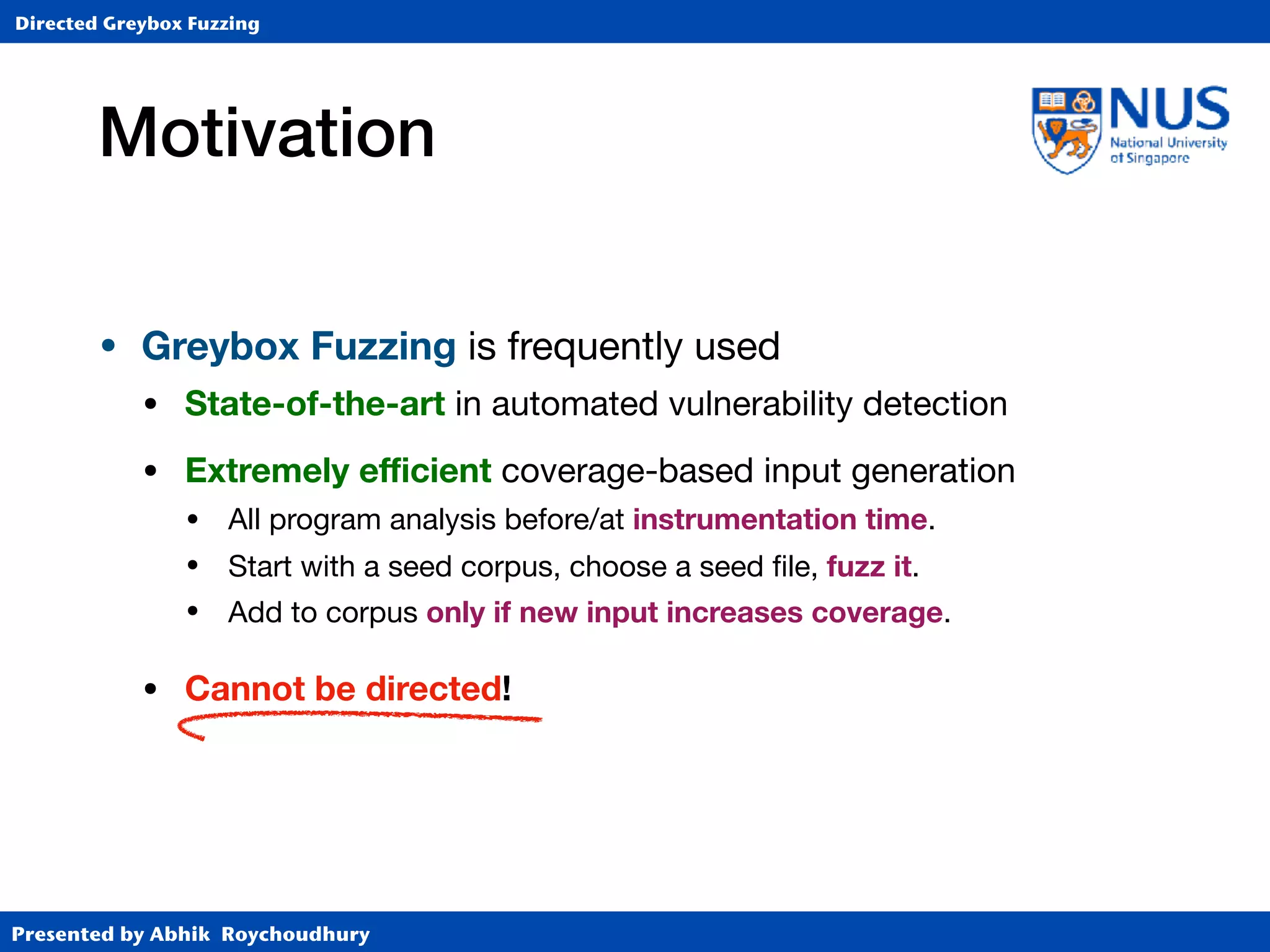 AFLGo: Directed Greybox Fuzzing | PDF